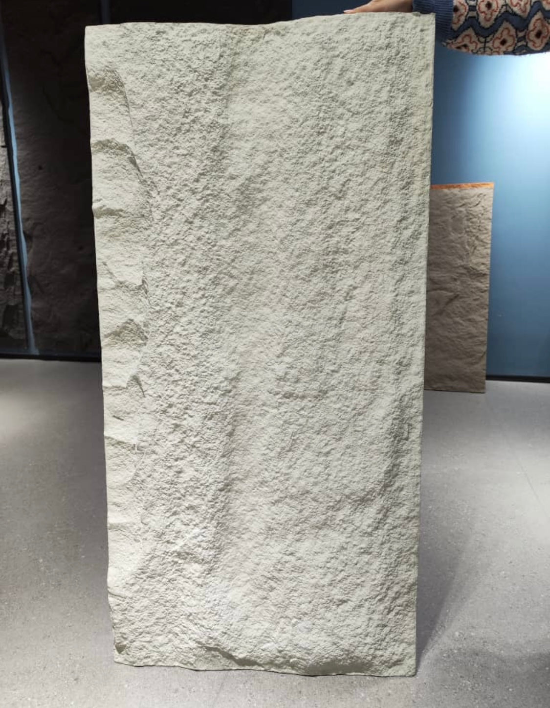 White Artificial stone wall panels (6 pieces per box) – Retro modern ...