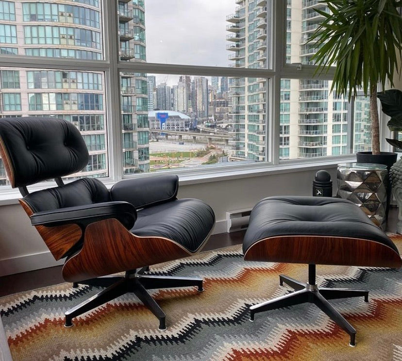 RM Lounge Chair Ottoman reproduction retromodernhome